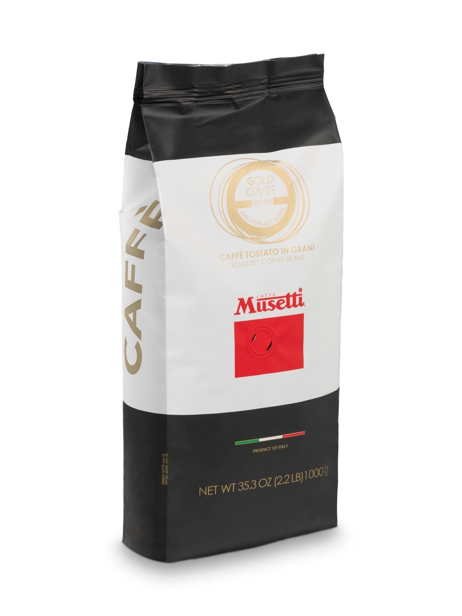 Caffè in grani Musetti, 1kg - miscela Gold Cuvée
