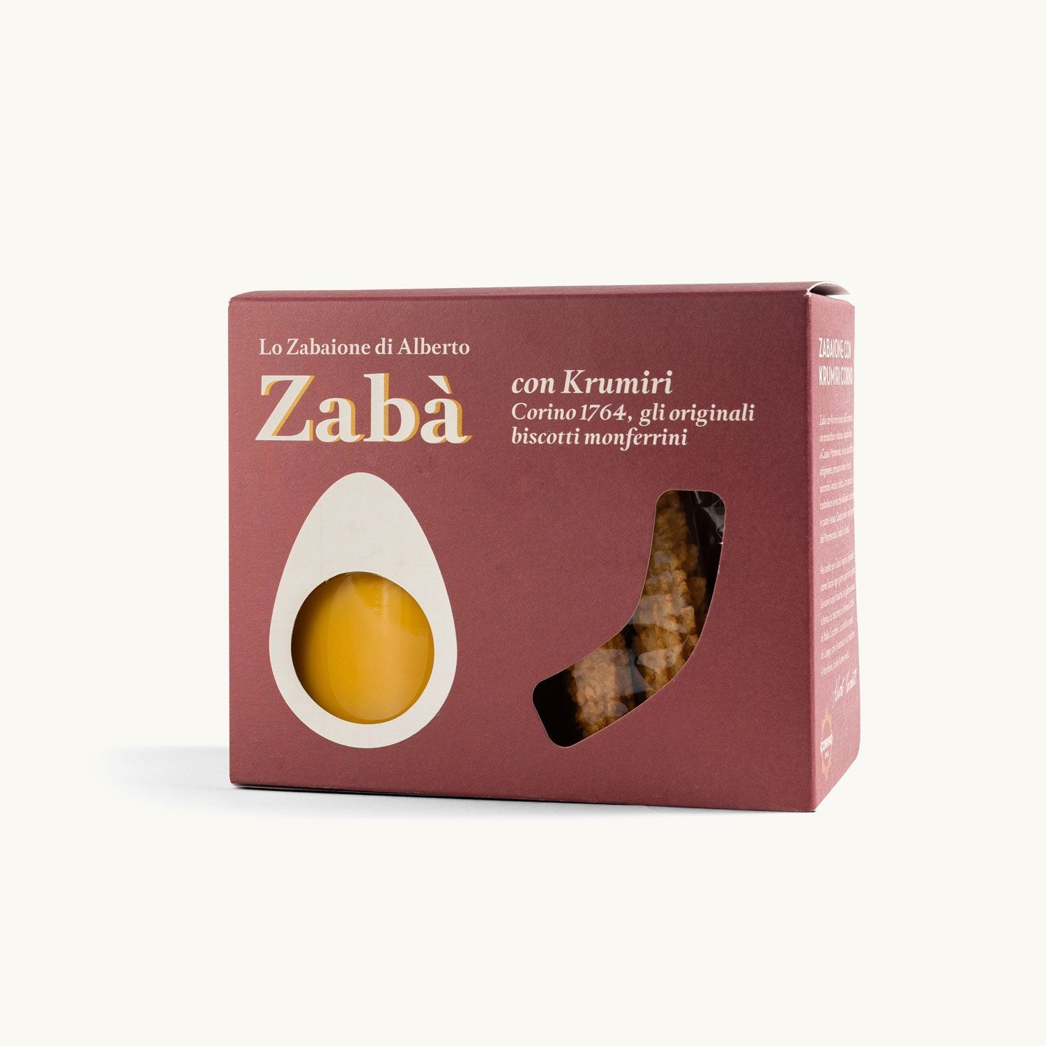 Zabà con Krumiri Corino
